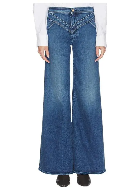 MOTHER The Criss Cross Roller Heel Jeans - Prized Possession