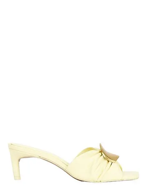 Cult Gaia Amina Sandal - Buttercream