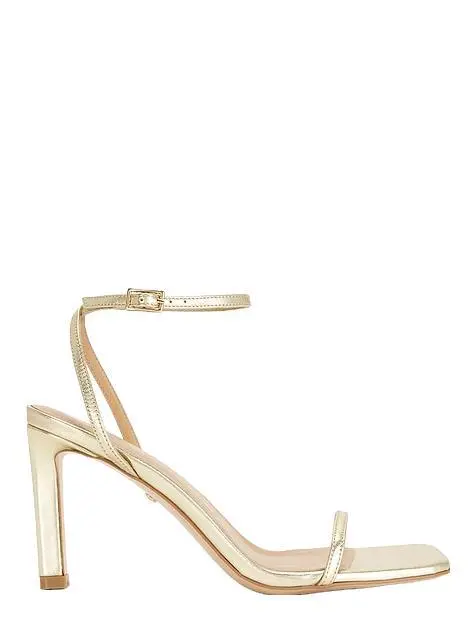Raye Kathryn Heel In Metallic Gold - Light Gold
