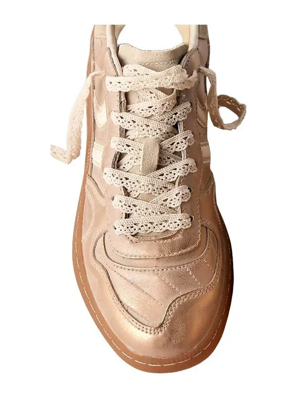 COOLWAY Goal Metallic Low-top Sneakers - Sand