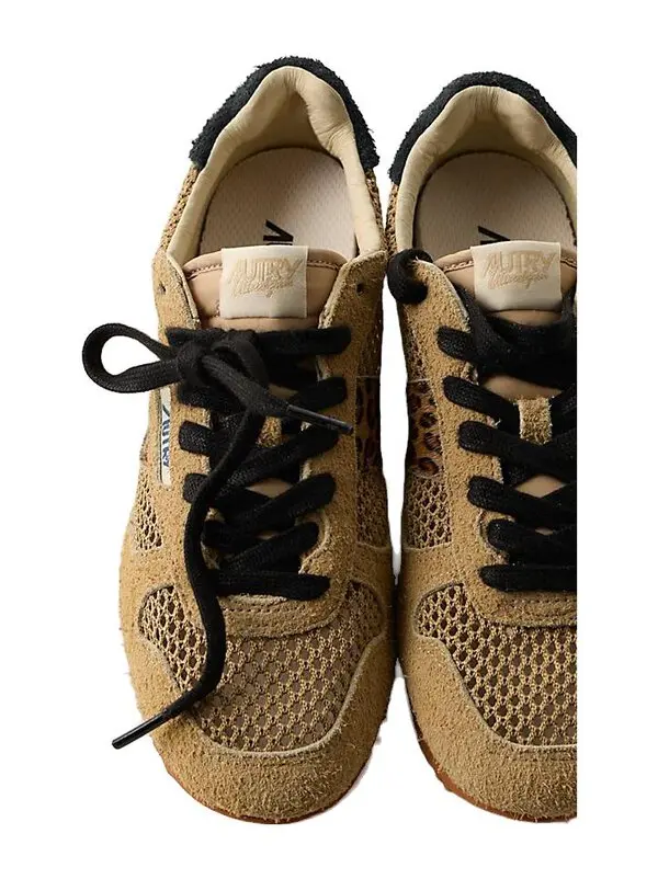 AUTRY Low Top Animal Sneakers - Trench/leopard