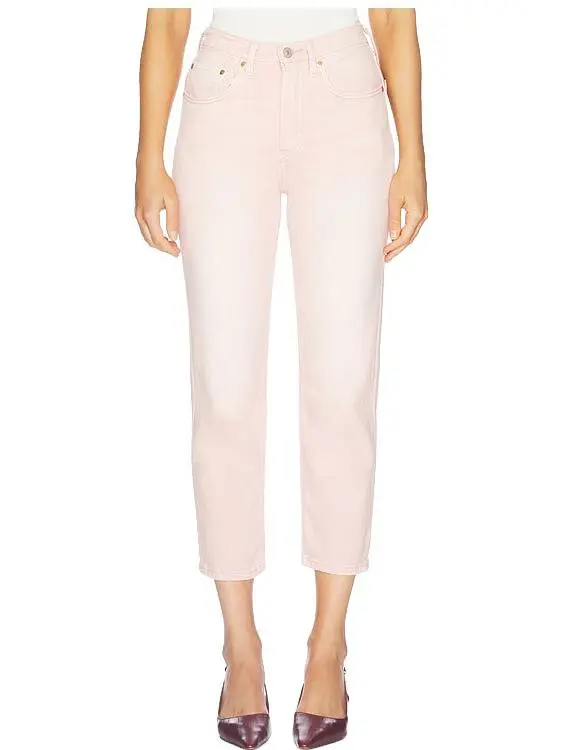 LEVI'S 501 Crop Straight In Rose - Chipped Sepia Rose