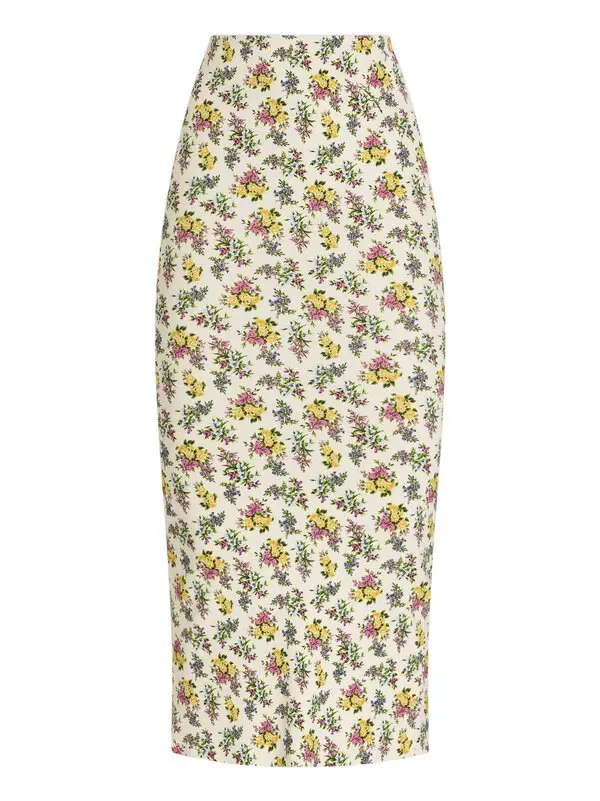 Dolce & Gabbana Small Floral-print Skirt - Multicolor