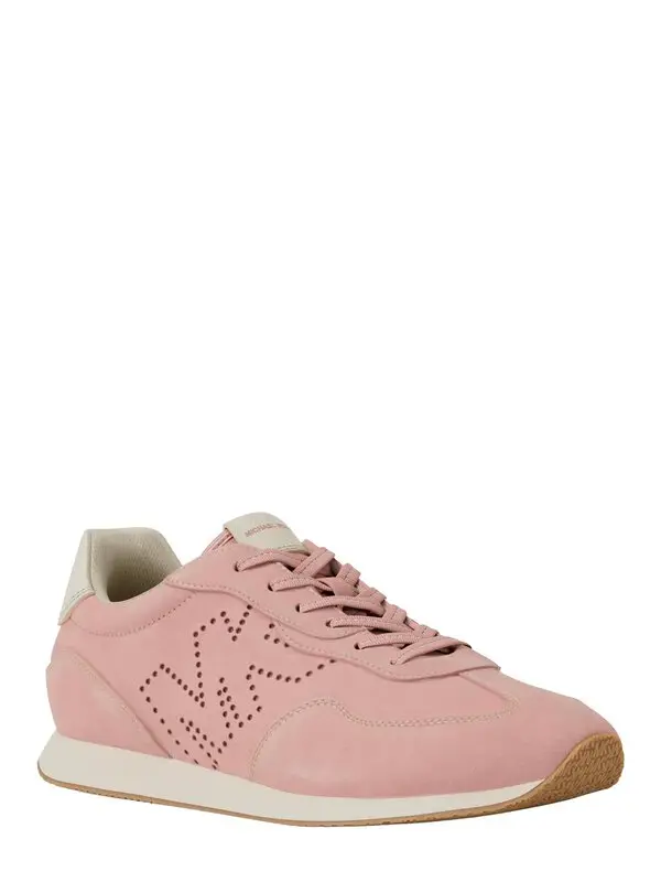 Michael Kors Essex Suede Trainer - Pink