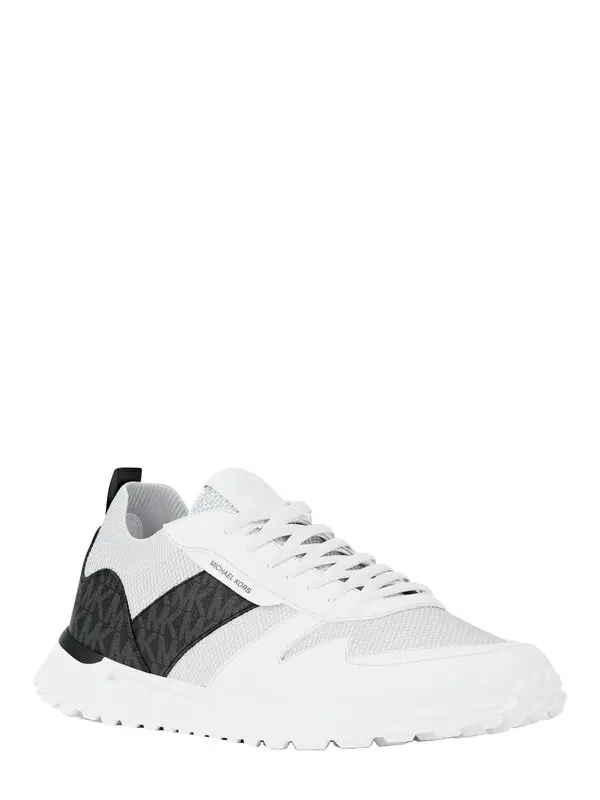 Michael Kors Dax Stretch Knit Trainer - White