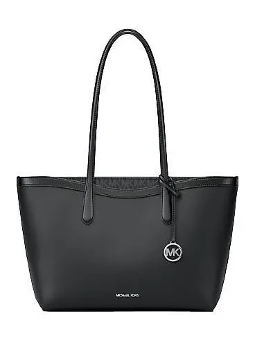 Michael Kors Large Pebbled Leather Tote Bag - Black