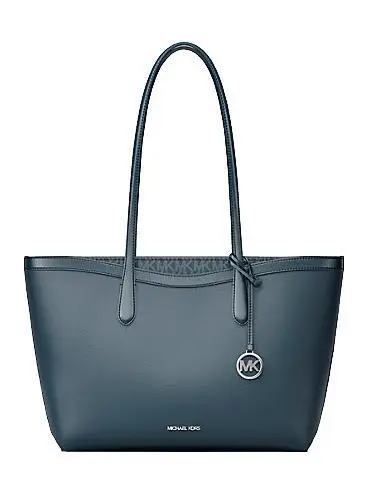 Michael Kors Large Pebbled Leather Tote Bag - Blue