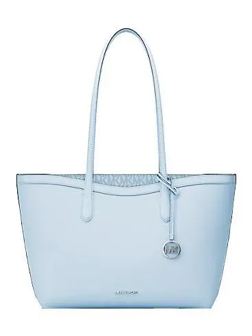 Michael Kors Large Pebbled Leather Tote Bag - Blue