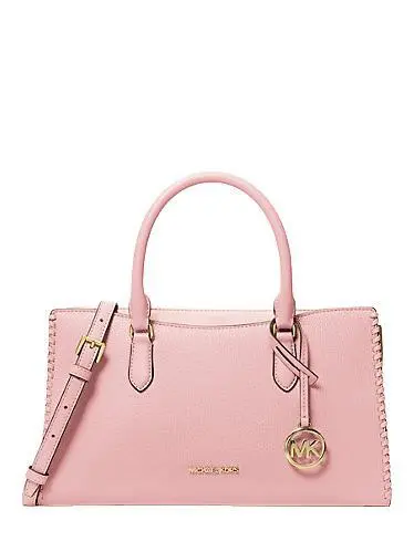 Michael Kors Arden Medium Satchel - Pink