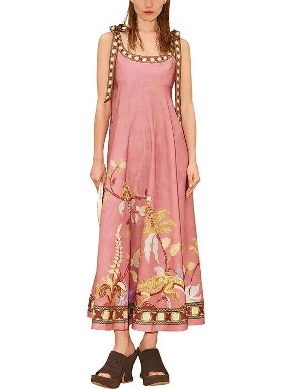ALEMAIS Zuri Ballet Sundress - Rose