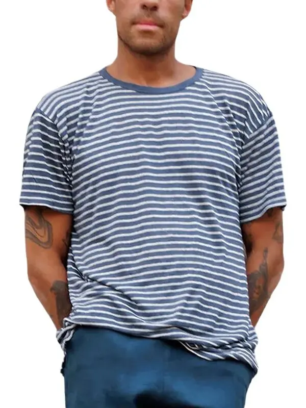 ALEX CRANE Sun Stripe T-shirt - Sail