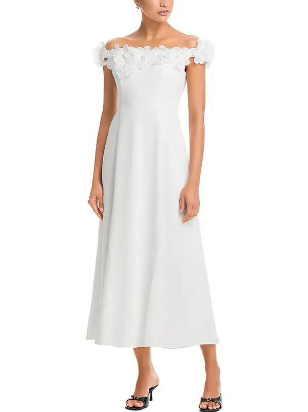 adrianna papell navy lace sheath dress Adrianna Papell Boat Neckline Sleeveless Ribbon Tie Tonal Lace Sheath  Silhouette Dress main image 1