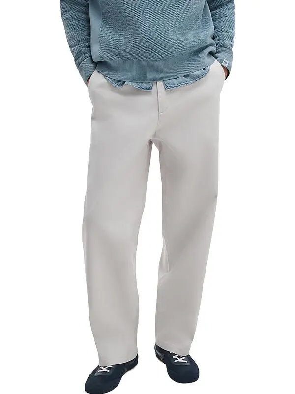 Rag & Bone Oversized Fit Baggy Twill Chino Pants - Winter