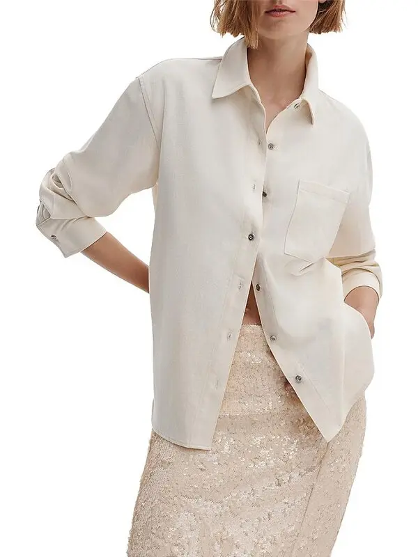 Rag & Bone Connie Shirt - Ecru