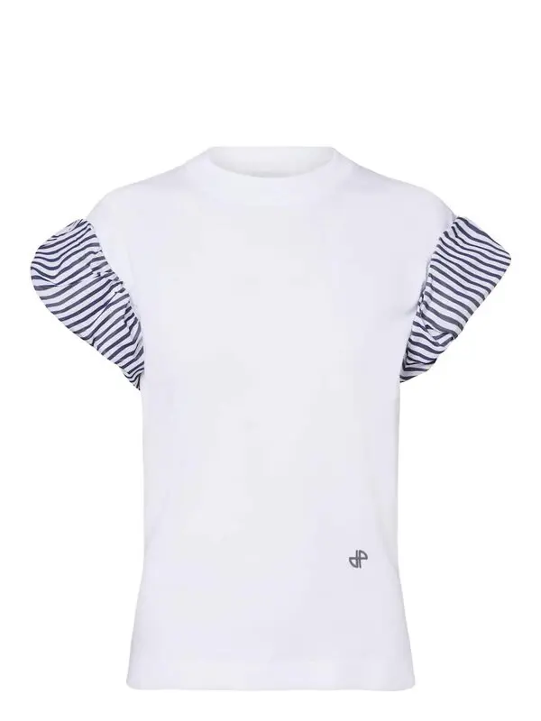 PATOU Cotton Jersey T-shirt - White