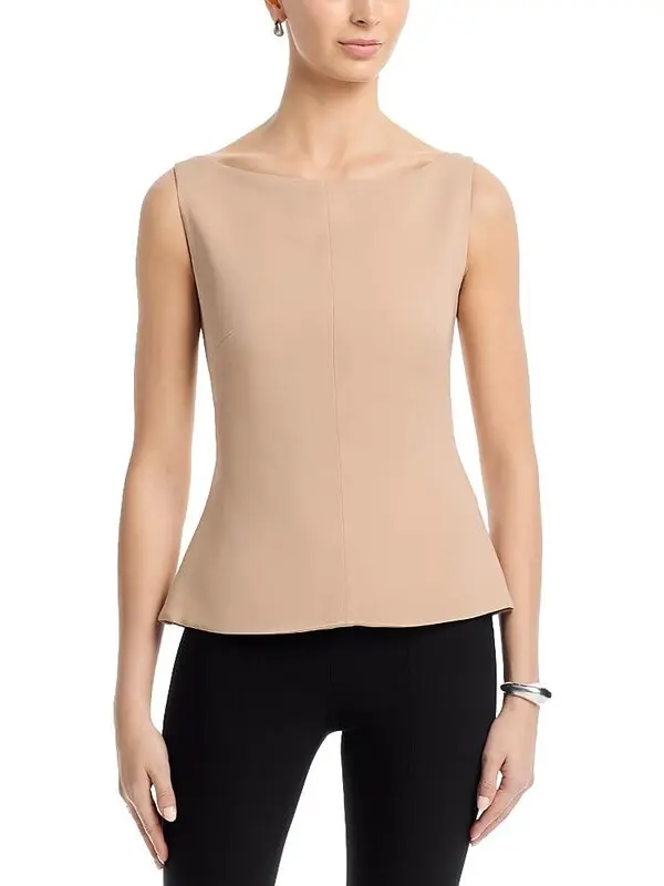 Tove Genni Viscose Sleeveless Top - New Nude