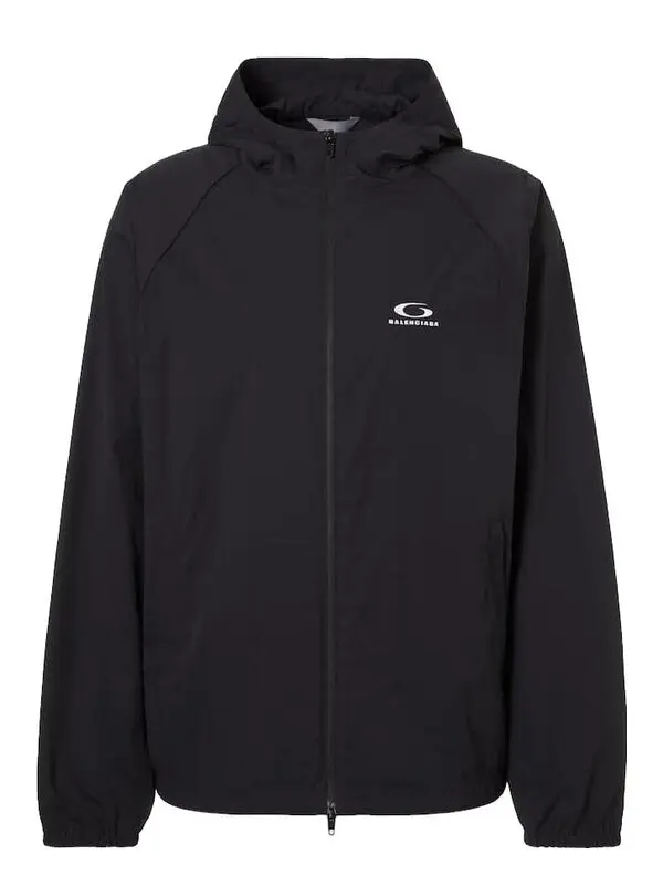 Balenciaga Technical Track Jacket - Black