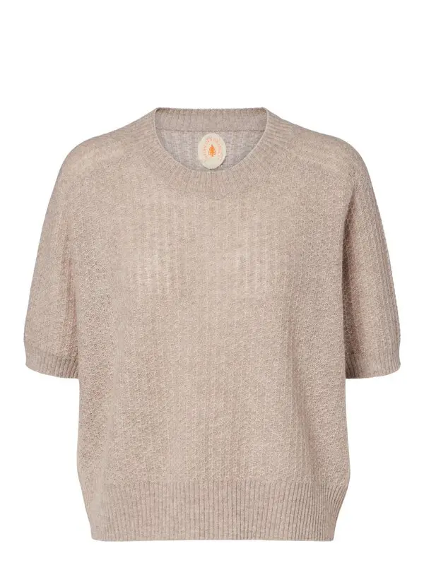 Jardin Des Orangers Cashmere V-neck Sweater - Beige