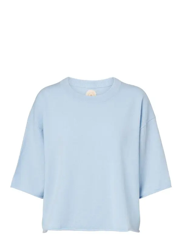 Jardin Des Orangers Cashmere V-neck Sweater - Blue