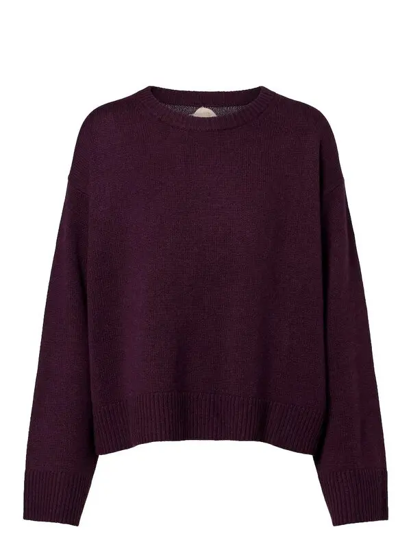 Jardin Des Orangers Cashmere V-neck Sweater - Purple