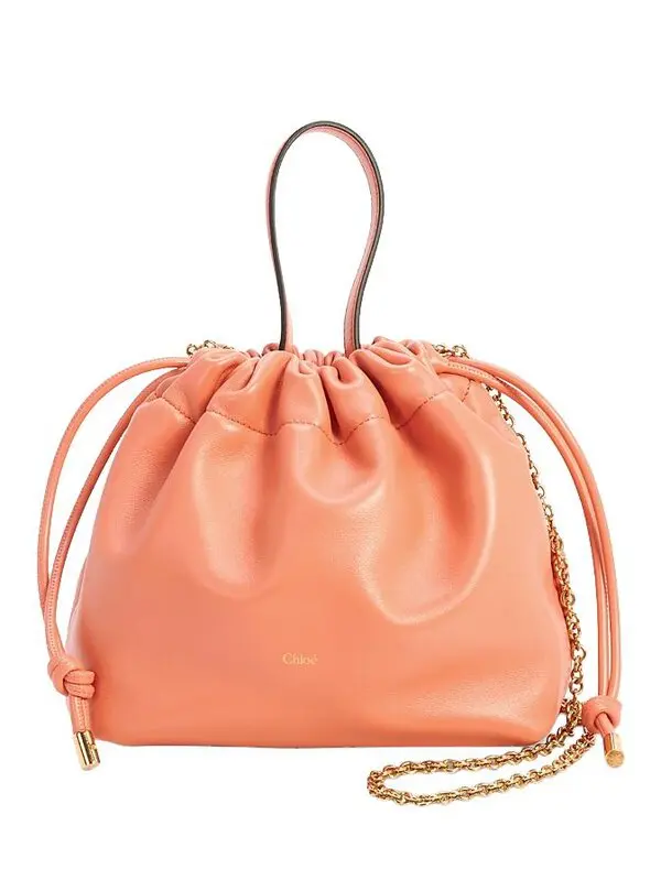 Chloé Leather Shoulder Bag - Camellia