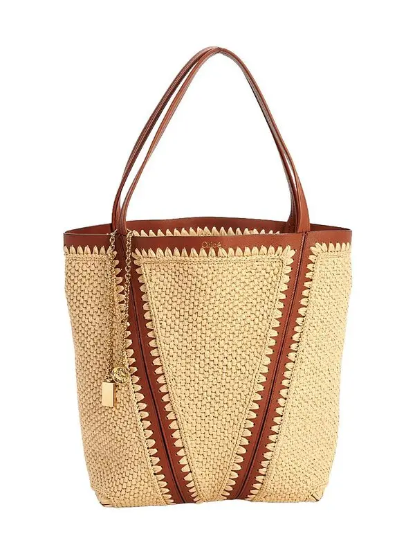 Chloé Medium Tote - Clay Brown