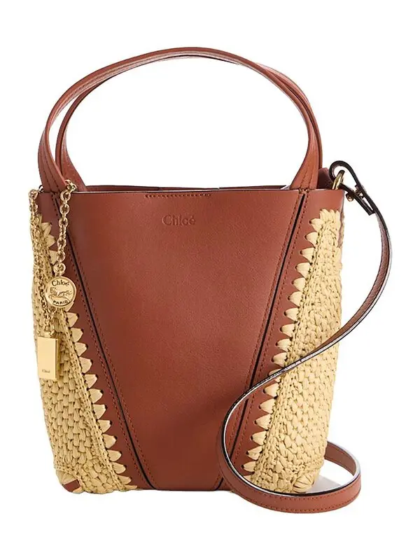 Chloé Small Crossbody Tote - Clay Brown