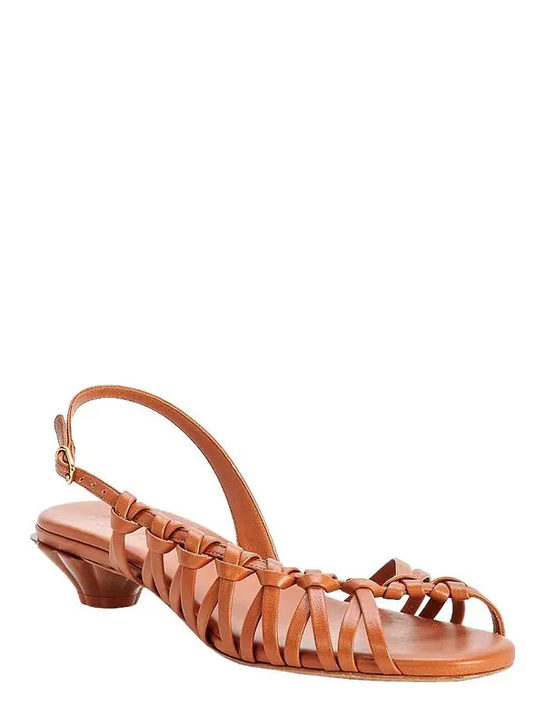 Chloé Estra Sandals - Terracotta
