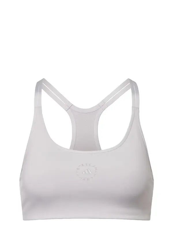 Adidas By Stella McCartney Logo Sports Bra - Grey