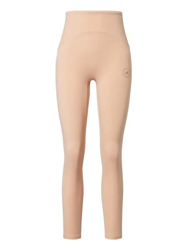 Adidas By Stella McCartney Ruched High-rise Leggings - Pink