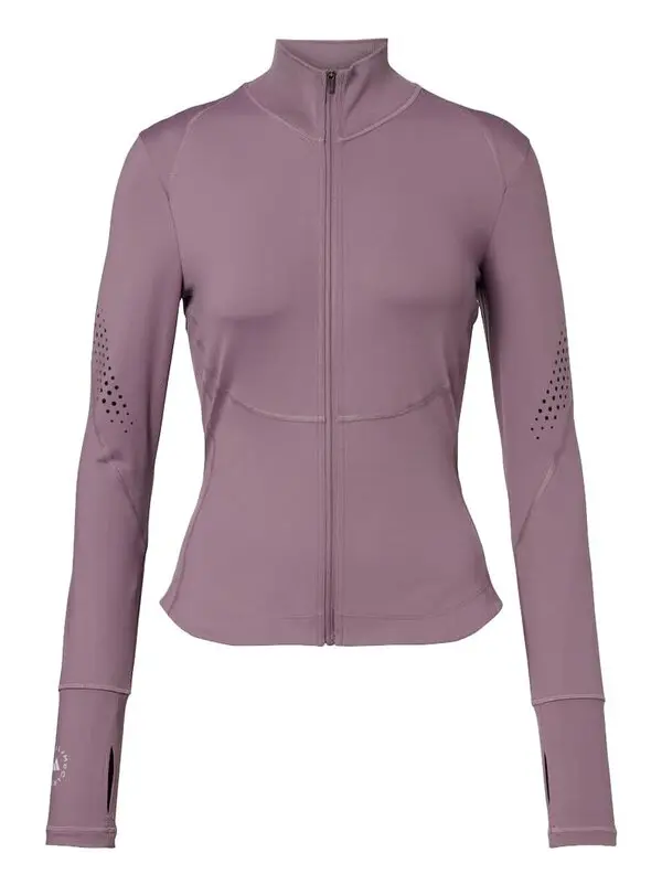 Adidas By Stella McCartney Zip-up Jacket - Purple