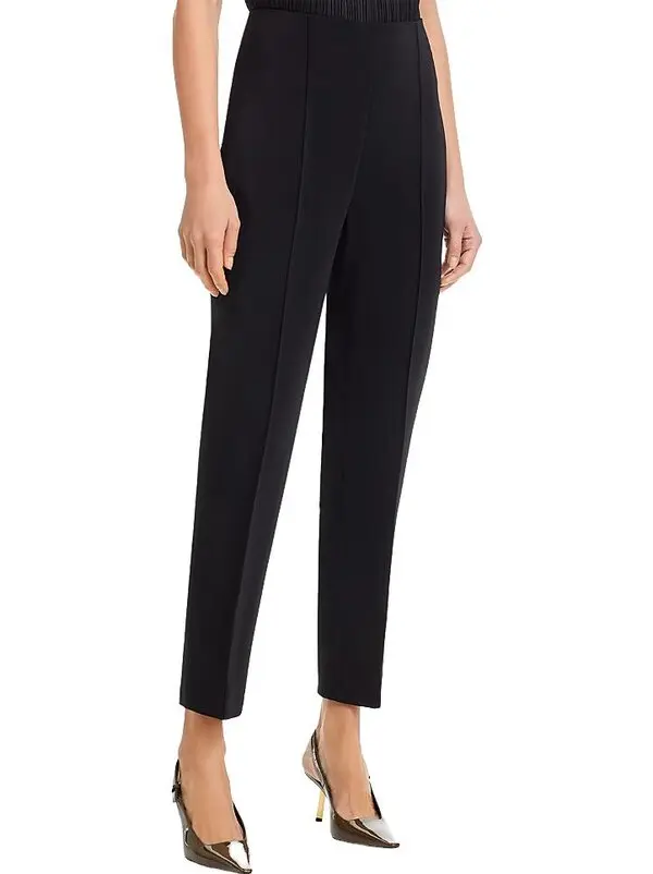 RÓHE Cigarette Leg Trousers - Black