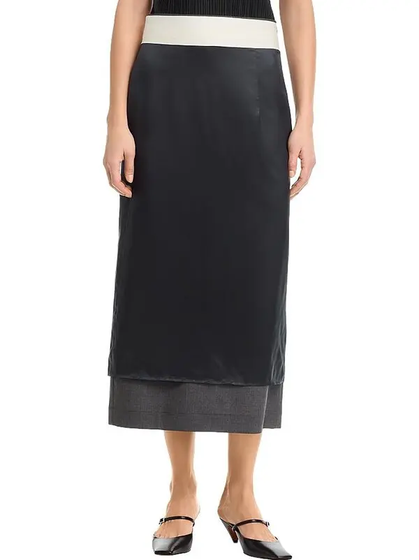 RÓHE Inside Out Skirt - Dark Gray