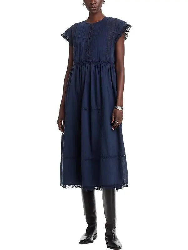 The Great. The Sonnet Dress - Navy