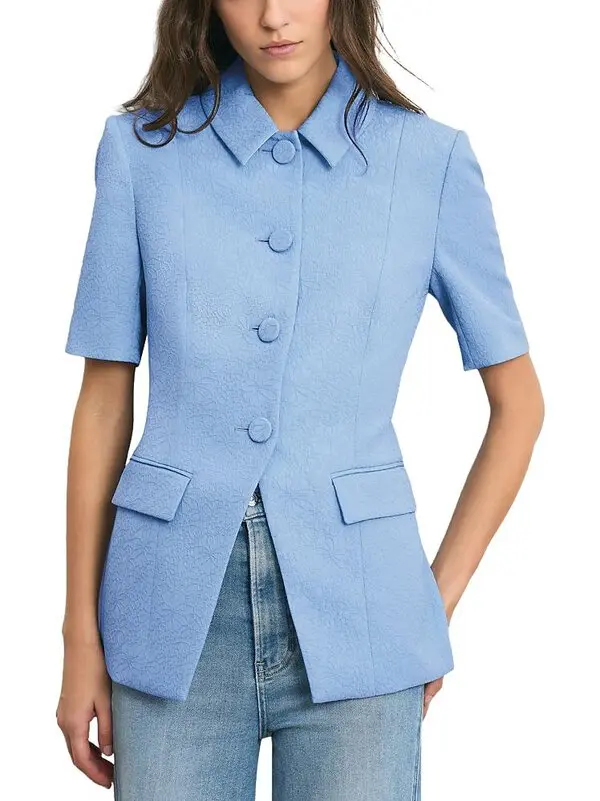 Veronica Beard Bodie Jacket - Blue Stream