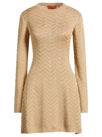 Missoni Mini Flared Dress - Beige