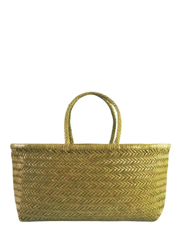 Dragon Diffusion Woven Handbag - Green