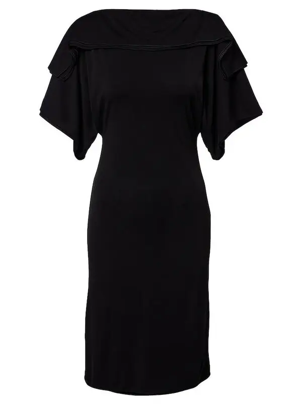 Loewe Jersey Minidress - Black