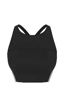 Victoria's Secret Vsx Elevate™ Contour Colorblock Sports Bra - Black