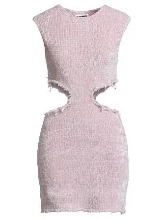 JIL SANDER Mini Knit Dress - Pink