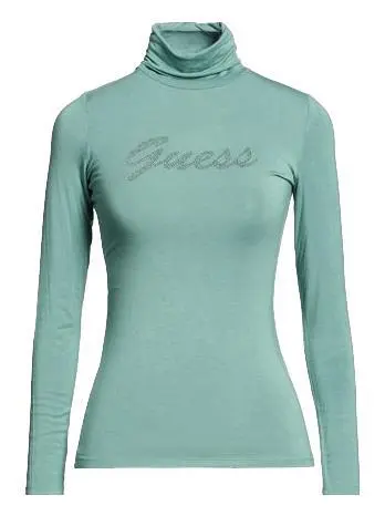 Guess T-shirt Ecovero Viscose And Elastane - Sage Green