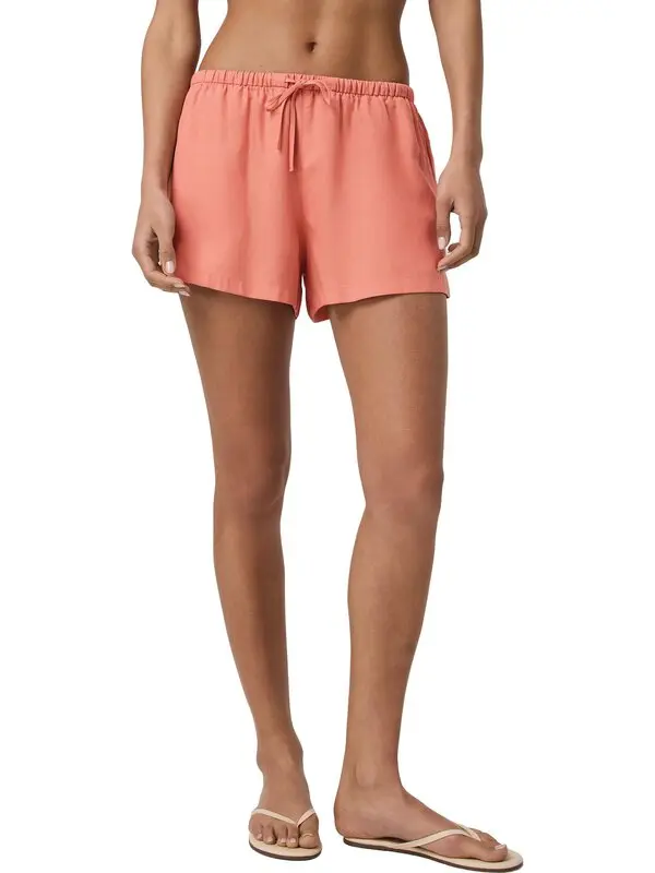 Vuori Trestles Twill Tie Short - Sun Stone