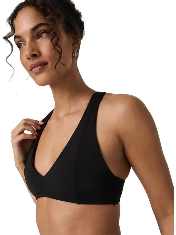 Vuori Allthefeels™ Shirred Bra - Black