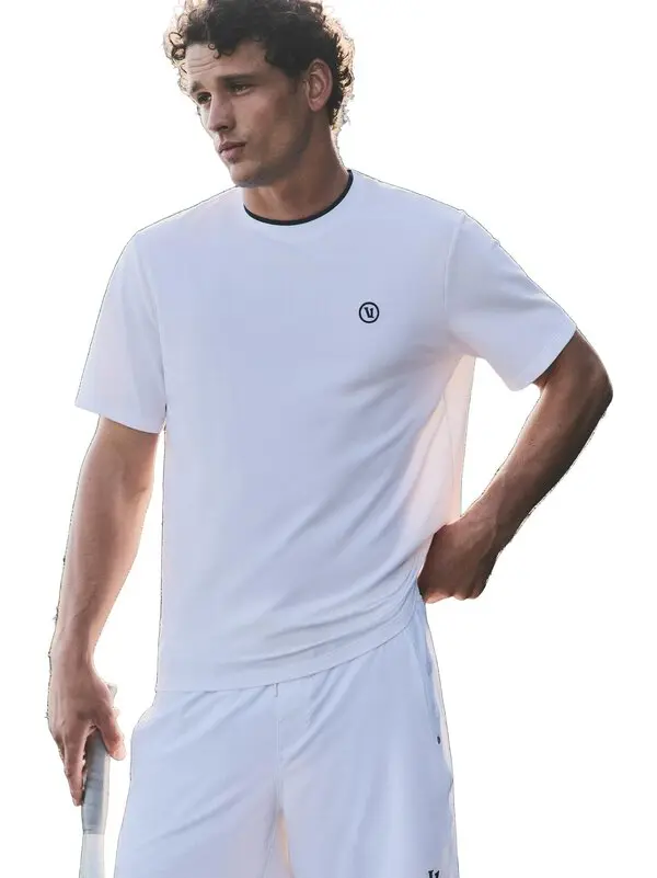 Vuori Short Sleeve Gamepoint T-shirt Relaxed Fit - White
