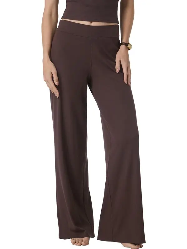 Vuori Pose Wideleg Pant - French Roast