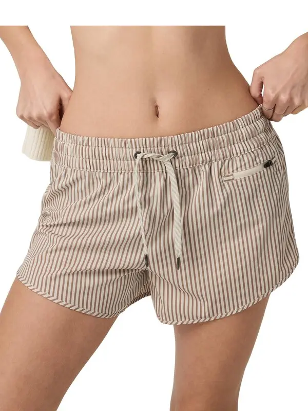 Vuori Clementine 2.0 4" Shorts - Cove Stripe Hickory