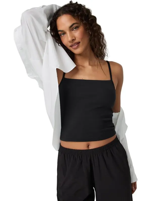 Vuori Pose Support Cami - Black