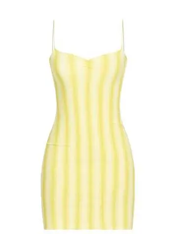 Gimaguas Viscose Mini Dress - Yellow