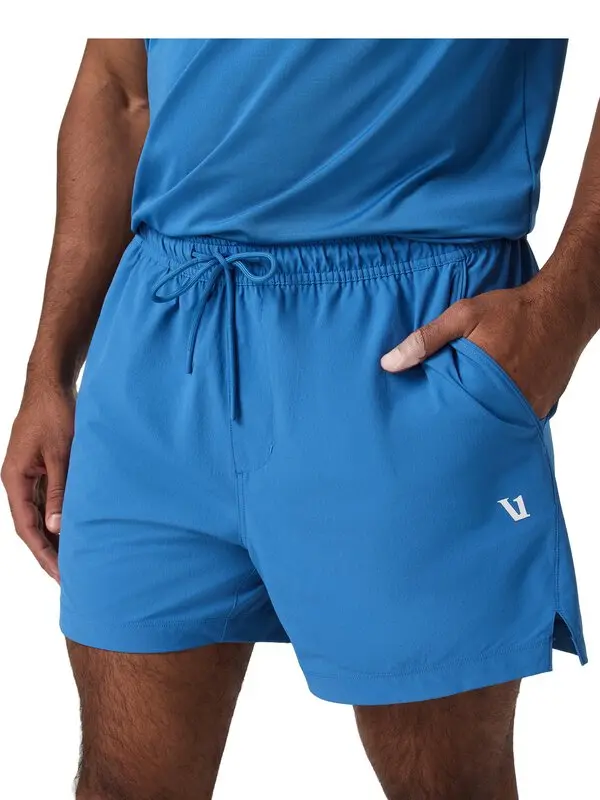 Vuori Crosscourt Unlined Shorts - Court Blue