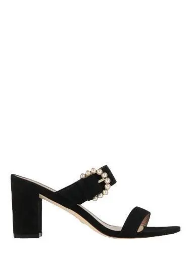 STUART WEITZMAN Sandals In Leather - Black